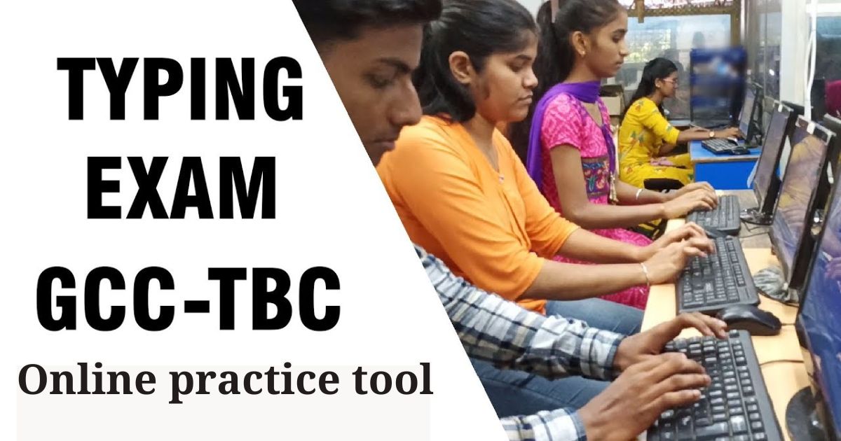 gcc tbc 40 wpm speed passage practice test - speed typing » study finance