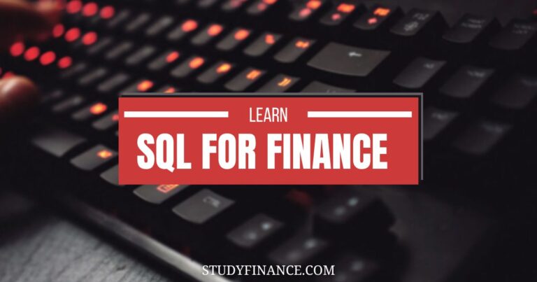 sql for financial analysis - free resources » study finance